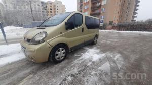 Yellow Renault Trafic 2005 in Riga, with an engine capacity of 1.90 L and mileage of 385 thousand km for 2800 €, photo  on AUTOMOTO.COM.LV