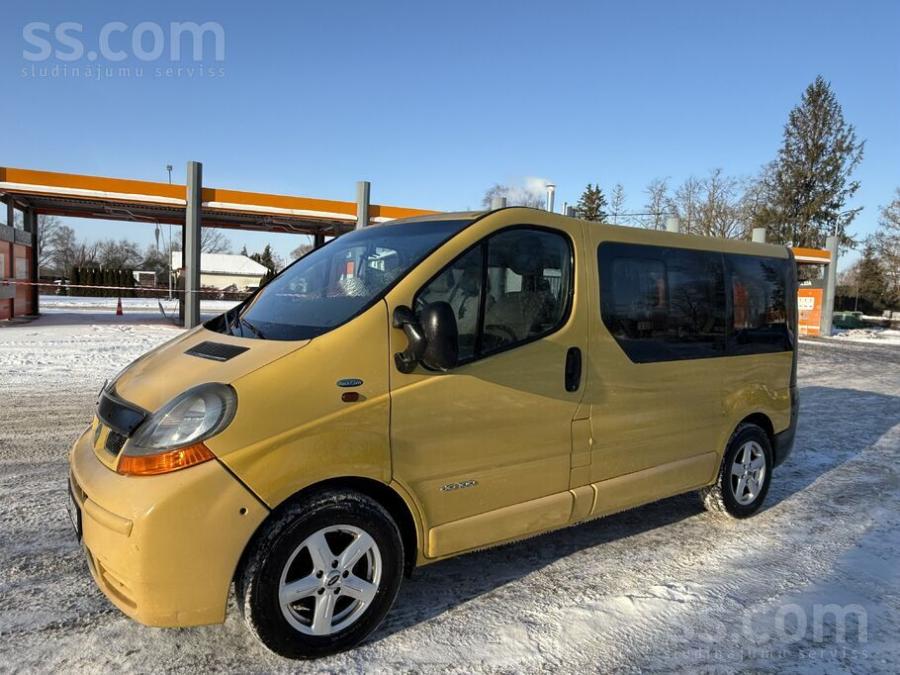 Dzeltens Renault Trafic 2005 Jelgava, ar dzinēja tilpumu 1.90 L un nobraukumu 413 tūkst. km par 3800 €, foto 1 vietnē AUTOMOTO.COM.LV