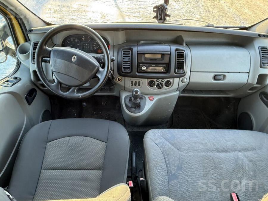 Dzeltens Renault Trafic 2005 Jelgava, ar dzinēja tilpumu 1.90 L un nobraukumu 413 tūkst. km par 3800 €, foto 16 vietnē AUTOMOTO.COM.LV