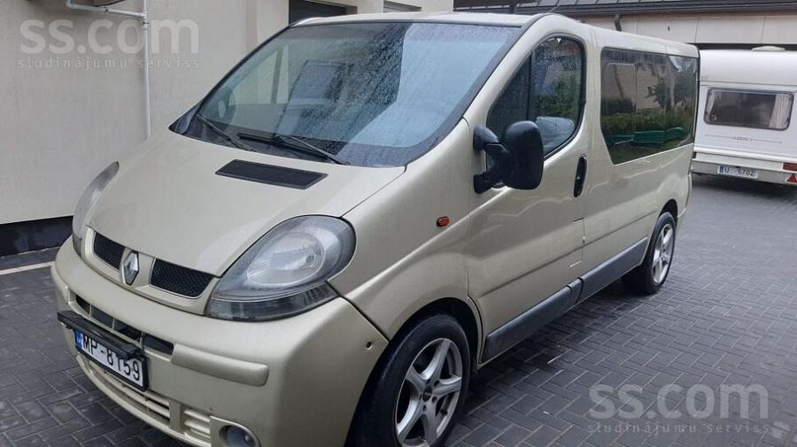 Dzeltens Renault Trafic 2005 Rīga, ar dzinēja tilpumu 1.90 L un nobraukumu 494 tūkst. km par 3700 €, foto 3 vietnē AUTOMOTO.COM.LV