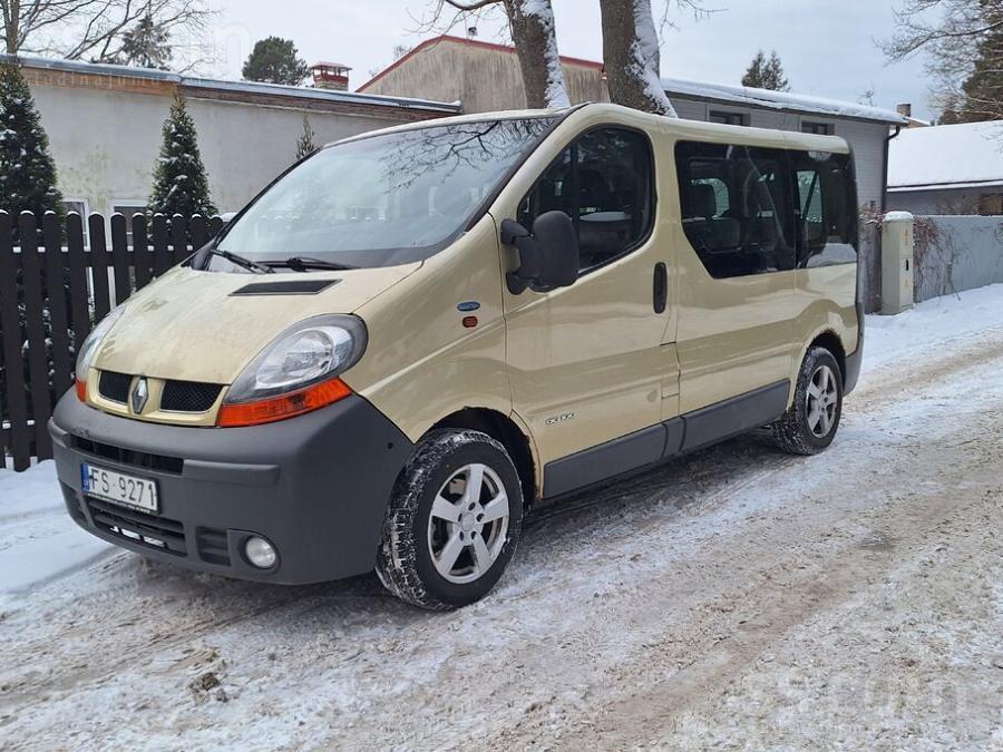 Dzeltens Renault Trafic 2006 Rīga, ar dzinēja tilpumu 1.90 L un nobraukumu 350 tūkst. km par 1960 €, foto 1 vietnē AUTOMOTO.COM.LV