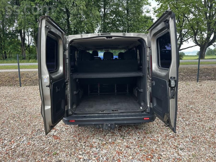 Dzeltens Renault Trafic 2017 Cēsis, ar dzinēja tilpumu 1.60 L un nobraukumu 0 tūkst. km par 12750 €, foto 14 vietnē AUTOMOTO.COM.LV