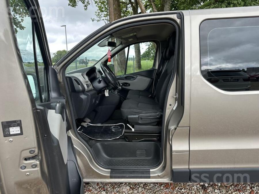 Dzeltens Renault Trafic 2017 Cēsis, ar dzinēja tilpumu 1.60 L un nobraukumu 0 tūkst. km par 12750 €, foto 15 vietnē AUTOMOTO.COM.LV