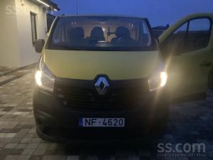 Yellow Renault Trafic 2018 in Riga, with an engine capacity of 1.60 L and mileage of 154 thousand km for 7990 €, photo 1 on AUTOMOTO.COM.LV