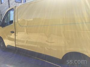 Yellow Renault Trafic 2018 in Riga, with an engine capacity of 1.60 L and mileage of 154 thousand km for 7990 €, photo 22 on AUTOMOTO.COM.LV