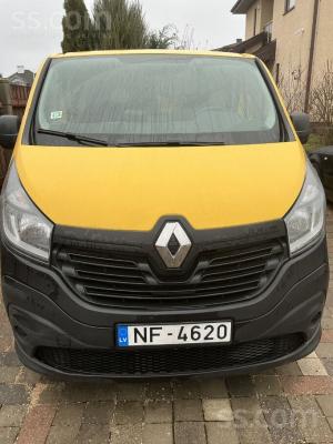 Yellow Renault Trafic 2018 in Riga, with an engine capacity of 1.60 L and mileage of 154 thousand km for 7990 €, photo 28 on AUTOMOTO.COM.LV
