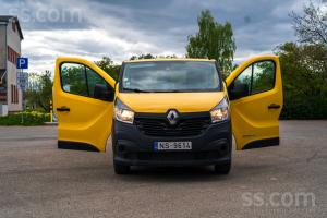 Yellow Renault Trafic 2017 in Tukums, with an engine capacity of 1.60 L and mileage of 211 thousand km for 8900 €, photo 9 on AUTOMOTO.COM.LV