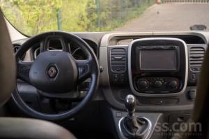 Yellow Renault Trafic 2017 in Tukums, with an engine capacity of 1.60 L and mileage of 211 thousand km for 8900 €, photo 11 on AUTOMOTO.COM.LV