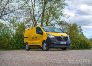 Yellow Renault Trafic 2017 in Tukums, with an engine capacity of 1.60 L and mileage of 211 thousand km for 8900 €, photo 13 on AUTOMOTO.COM.LV
