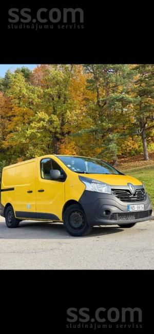Yellow Renault Trafic 2017 in Tukums, with an engine capacity of 1.60 L and mileage of 0 thousand km for 12700 €, photo  on AUTOMOTO.COM.LV
