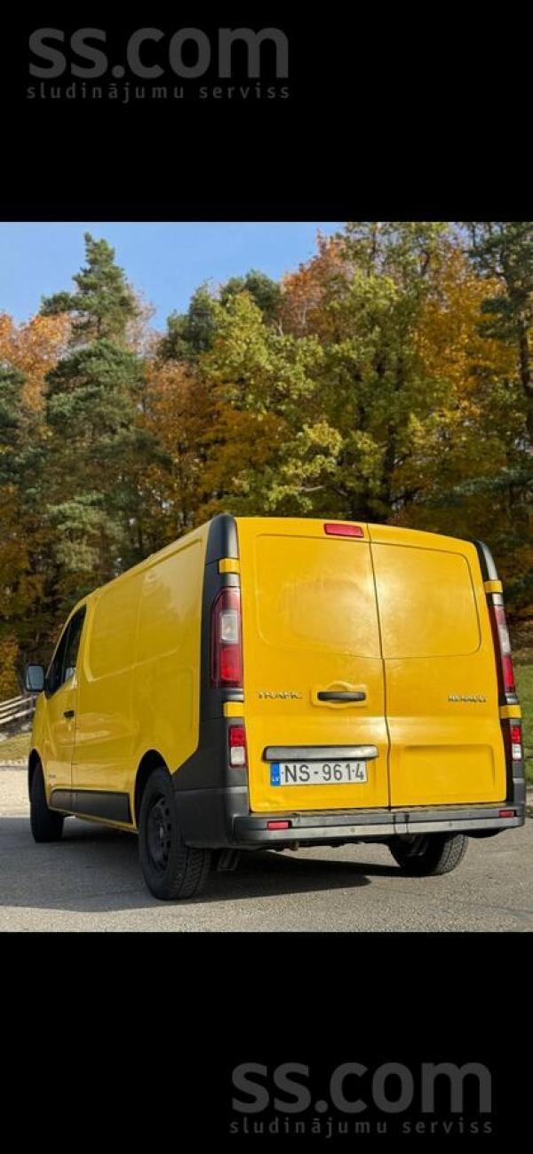 Dzeltens Renault Trafic 2017 Tukums, ar dzinēja tilpumu 1.60 L un nobraukumu 0 tūkst. km par 12700 €, foto 3 vietnē AUTOMOTO.COM.LV