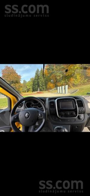 Dzeltens Renault Trafic 2017 Tukums, ar dzinēja tilpumu 1.60 L un nobraukumu 0 tūkst. km par 12700 €, foto 9 vietnē AUTOMOTO.COM.LV