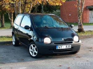 Black Renault Twingo 2004 in Preili, with an engine capacity of 1.20 L and mileage of 108 thousand km for 1100 €, photo  on AUTOMOTO.COM.LV