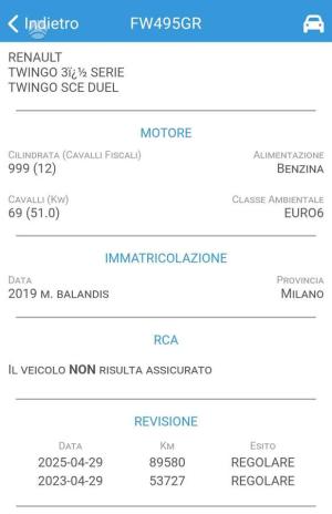 White Renault Twingo 2019 in Panevezys, with an engine capacity of 1.00 L and mileage of 97 thousand km for 3999 €, photo 23 on AUTOMOTO.COM.LV