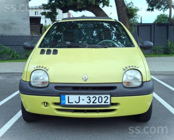 Желтый Рено Твинго 1998 в Рига, объемом двигателя 1.20 л и пробегом 140 тыс. км за 1350 €, фото 7 на AUTOMOTO.COM.LV