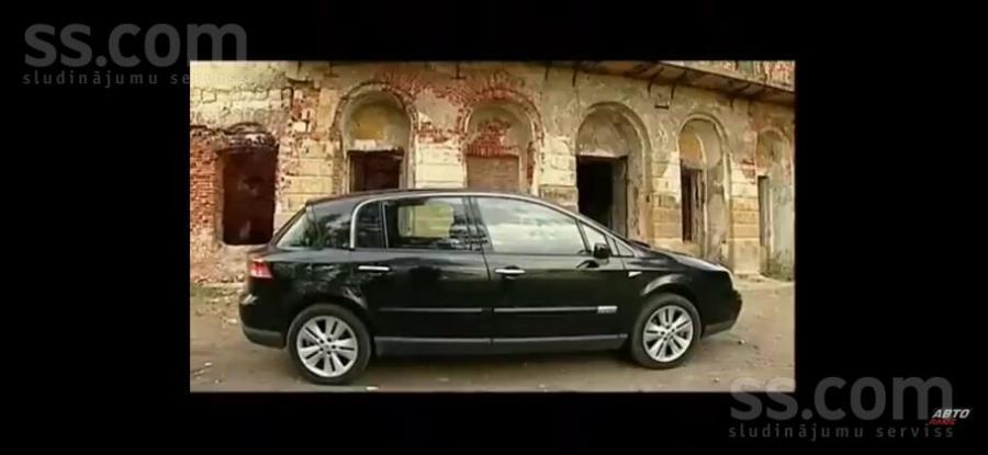 Black Renault vel-satis 2005 in Ogre, with an engine capacity of 3.00 L and mileage of 318 thousand km for 1200 €, photo 1 on AUTOMOTO.COM.LV