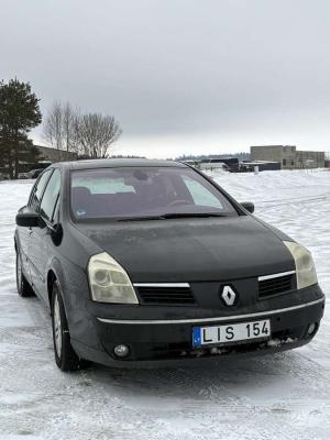 Black Renault vel-satis 2006 in Salcininkai, with an engine capacity of 2.19 L and mileage of 314 thousand km for 790 €, photo  on AUTOMOTO.COM.LV