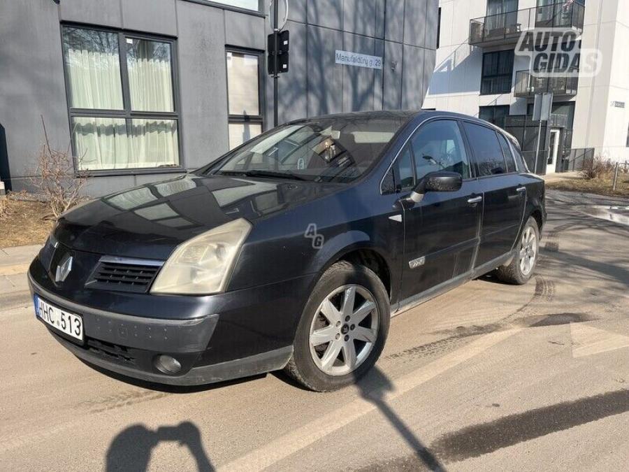 Renault vel-satis 2006 in Vilnius, with an engine capacity of 2.20 L and mileage of 456 thousand km for 599 €, photo 1 on AUTOMOTO.COM.LV