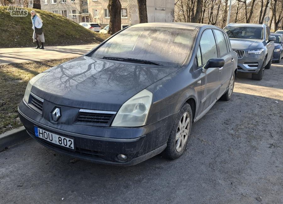 Renault vel-satis 2008 Viļņa, ar dzinēja tilpumu 2.20 L un nobraukumu 311 tūkst. km par 300 €, foto 1 vietnē AUTOMOTO.COM.LV