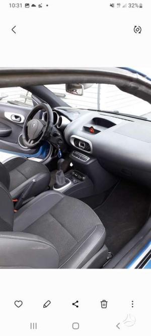 Zils Renault Wind 2010 Anykščiai, ar dzinēja tilpumu 1.15 L un nobraukumu 110 tūkst. km par 3500 €, foto  vietnē AUTOMOTO.COM.LV
