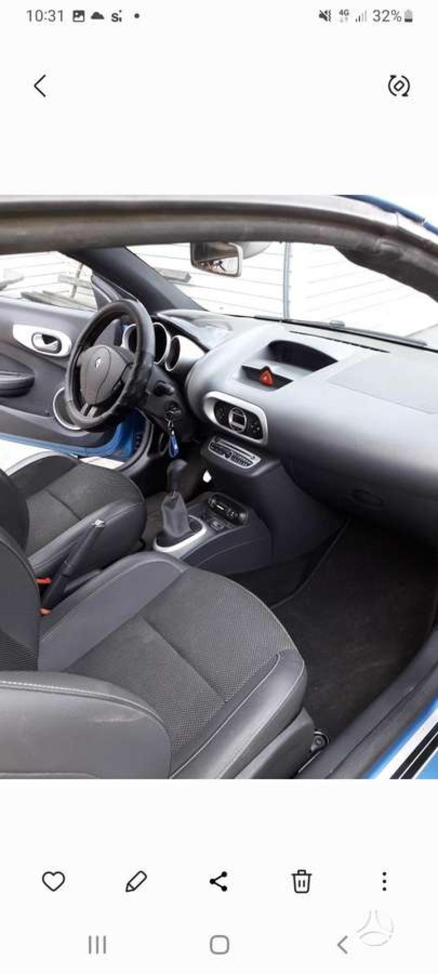 Blue Renault Wind 2010 in Anyksciai, with an engine capacity of 1.15 L and mileage of 110 thousand km for 3500 €, photo 1 on AUTOMOTO.COM.LV