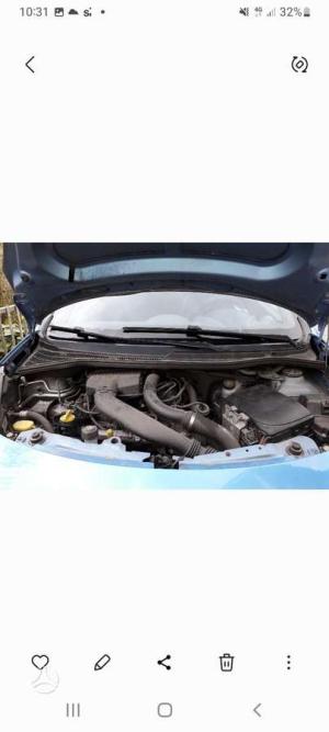 Blue Renault Wind 2010 in Anyksciai, with an engine capacity of 1.15 L and mileage of 110 thousand km for 3500 €, photo 4 on AUTOMOTO.COM.LV