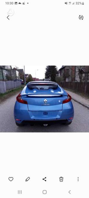 Blue Renault Wind 2010 in Anyksciai, with an engine capacity of 1.15 L and mileage of 110 thousand km for 3500 €, photo 9 on AUTOMOTO.COM.LV