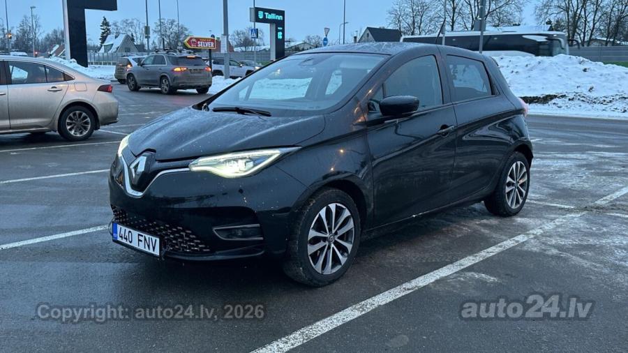 Black Renault Zoe 2020 in Tallinn, with an engine capacity of 0.00 L and mileage of 123 thousand km for 8500 €, photo 1 on AUTOMOTO.COM.LV