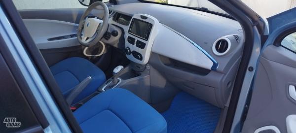 Blue Renault Zoe 2013 in Radviliskis, with an engine capacity of 0.00 L and mileage of 62 thousand km for 4990 €, photo 7 on AUTOMOTO.COM.LV