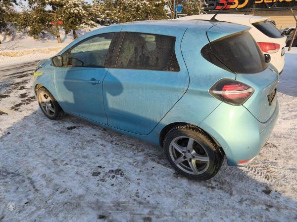 Blue Renault Zoe 2020 in Vilnius, with an engine capacity of 0.00 L and mileage of 105 thousand km for 4950 €, photo 6 on AUTOMOTO.COM.LV