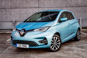 Blue Renault Zoe 2020 in Parnu, with an engine capacity of 0.00 L and mileage of 77 thousand km for 12300 €, photo  on AUTOMOTO.COM.LV