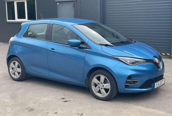 Zils Renault Zoe 2020 Elektrėnai, ar dzinēja tilpumu 0.00 L un nobraukumu 47 tūkst. km par 9950 €, foto 1 vietnē AUTOMOTO.COM.LV