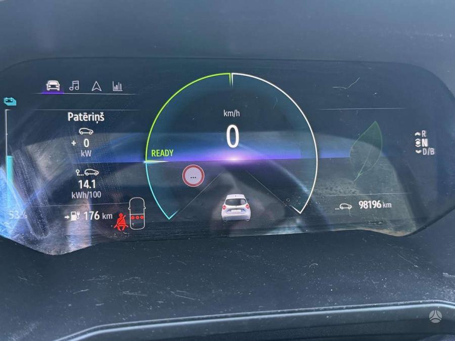Zils Renault Zoe 2020 Bauska, ar dzinēja tilpumu 0.00 L un nobraukumu 99 tūkst. km par 11350 €, foto 11 vietnē AUTOMOTO.COM.LV