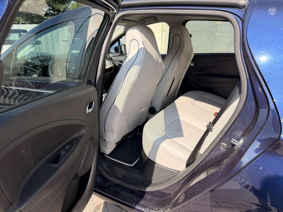 Blue Renault Zoe 2021 in Kaunas, with an engine capacity of 0.00 L and mileage of 51 thousand km for 13500 €, photo 20 on AUTOMOTO.COM.LV