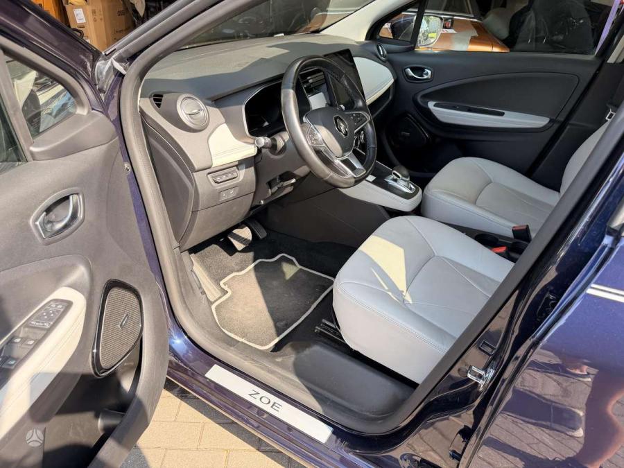 Blue Renault Zoe 2021 in Kaunas, with an engine capacity of 0.00 L and mileage of 51 thousand km for 13500 €, photo 21 on AUTOMOTO.COM.LV