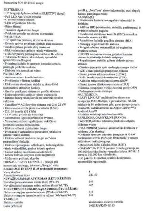 Синий Рено Зое 2021 в Каунас, объемом двигателя 0.00 л и пробегом 133 тыс. км за 11000 €, фото 12 на AUTOMOTO.COM.LV