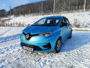 Blue Renault Zoe 2022 in Kaunas, with an engine capacity of 0.00 L and mileage of 22 thousand km for 13900 €, photo  on AUTOMOTO.COM.LV