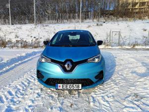 Blue Renault Zoe 2022 in Kaunas, with an engine capacity of 0.00 L and mileage of 22 thousand km for 13900 €, photo 2 on AUTOMOTO.COM.LV