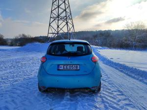 Blue Renault Zoe 2022 in Kaunas, with an engine capacity of 0.00 L and mileage of 22 thousand km for 13900 €, photo 7 on AUTOMOTO.COM.LV