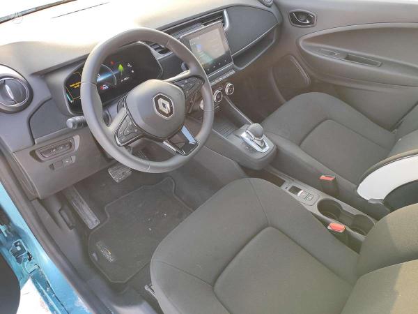 Blue Renault Zoe 2022 in Kaunas, with an engine capacity of 0.00 L and mileage of 22 thousand km for 13900 €, photo 11 on AUTOMOTO.COM.LV