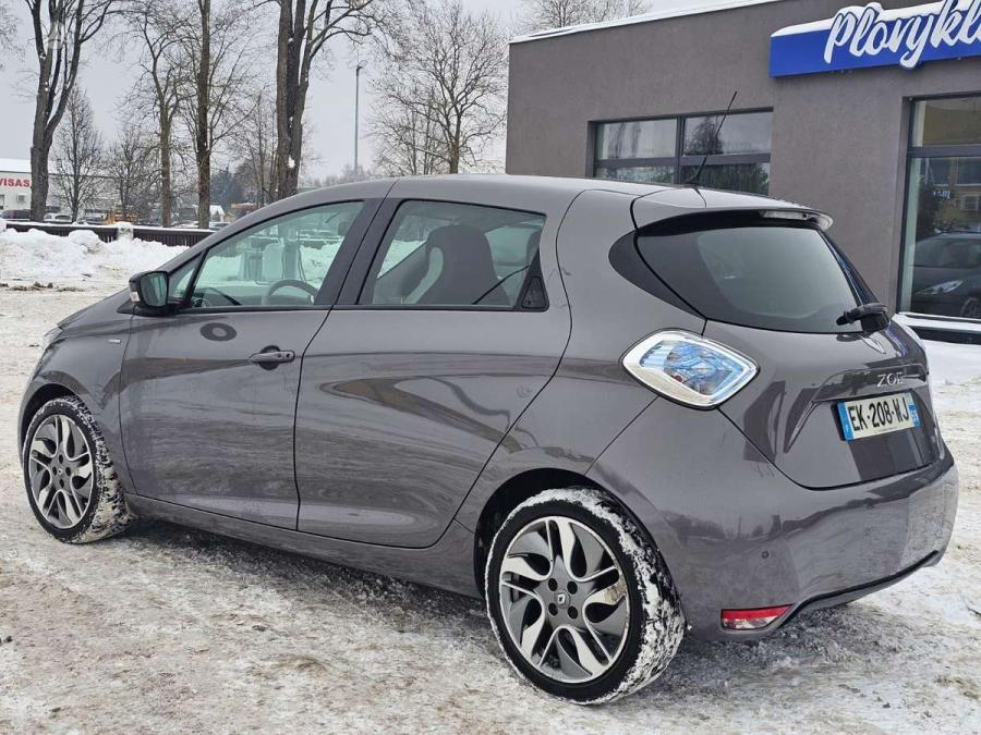 Grey Renault Zoe 2017 in Taurage, with an engine capacity of 0.00 L and mileage of 89 thousand km for 6199 €, photo 5 on AUTOMOTO.COM.LV