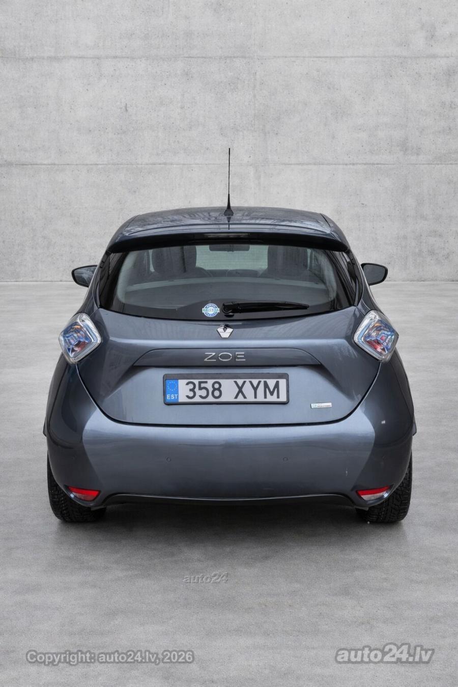 Pelēks Renault Zoe 2019 Tallina, ar dzinēja tilpumu 0.00 L un nobraukumu 70 tūkst. km par 9950 €, foto 3 vietnē AUTOMOTO.COM.LV