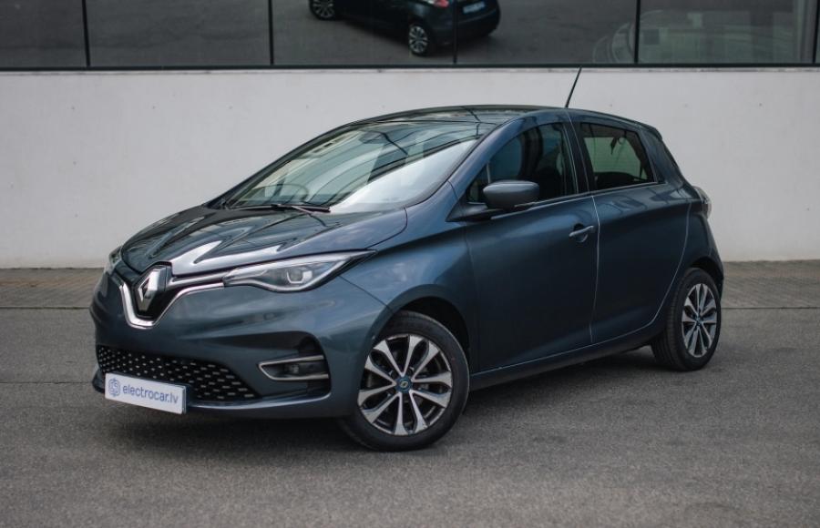 Pelēks Renault Zoe 2020 Rīga, ar dzinēja tilpumu 0.00 L un nobraukumu 82 tūkst. km par 14300 €, foto 5 vietnē AUTOMOTO.COM.LV