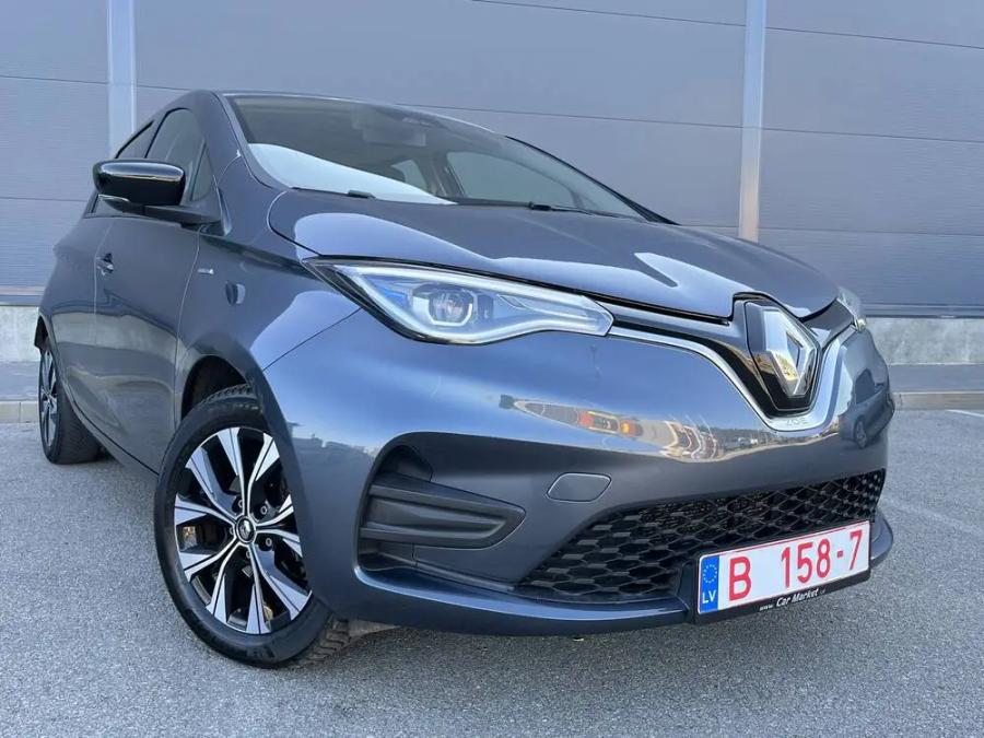 Pelēks Renault Zoe 2021 Rīga, ar dzinēja tilpumu 0.00 L un nobraukumu 113 tūkst. km par 14990 €, foto 3 vietnē AUTOMOTO.COM.LV