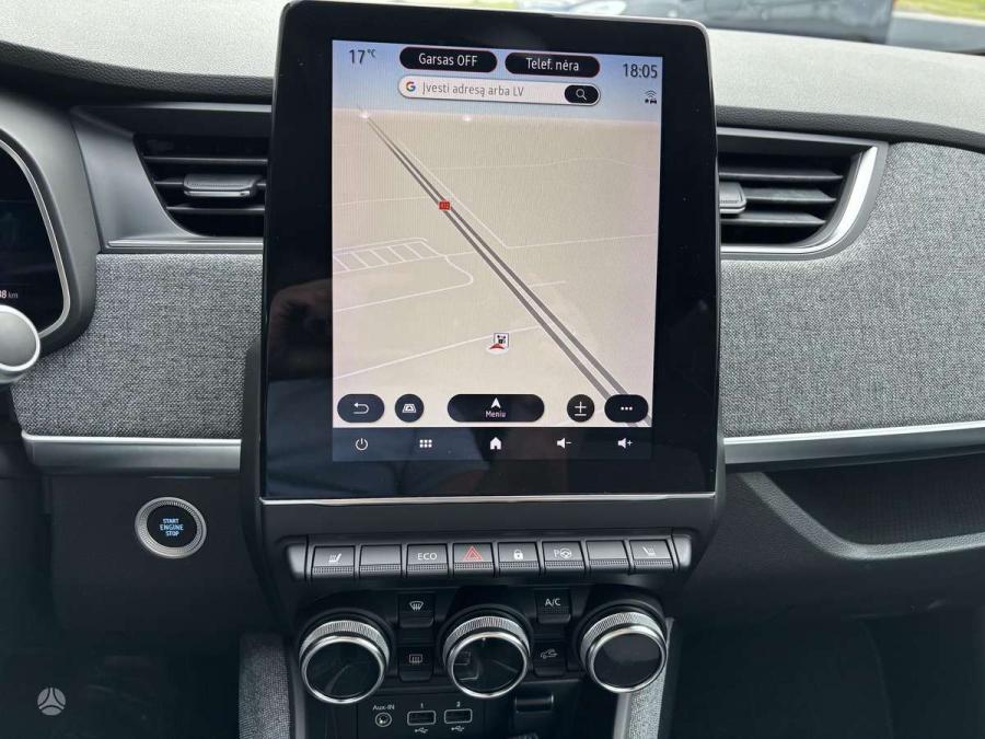 Grey Renault Zoe 2021 in Siauliai, with an engine capacity of 0.00 L and mileage of 71 thousand km for 13500 €, photo 11 on AUTOMOTO.COM.LV