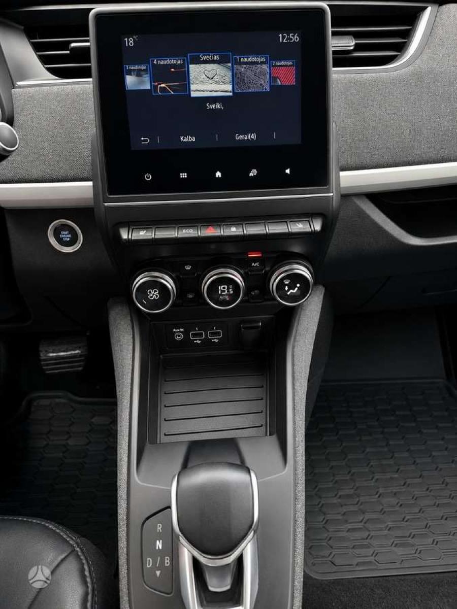 Grey Renault Zoe 2021 in Pakruojis, with an engine capacity of 0.00 L and mileage of 102 thousand km for 10400 €, photo 13 on AUTOMOTO.COM.LV