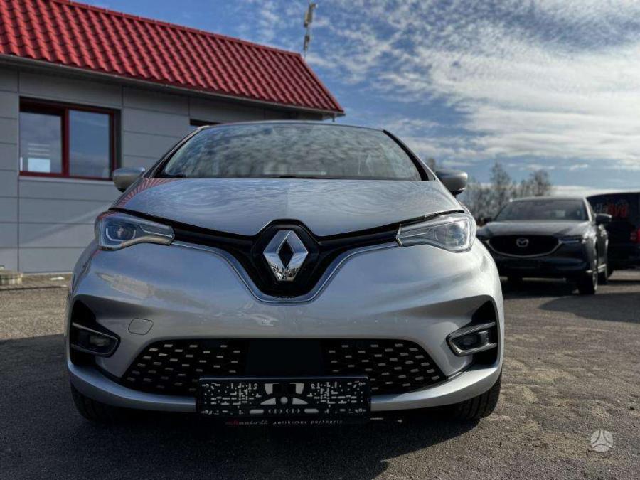 Pelēks Renault Zoe 2021 Radviliškis, ar dzinēja tilpumu 0.00 L un nobraukumu 50 tūkst. km par 11950 €, foto 5 vietnē AUTOMOTO.COM.LV