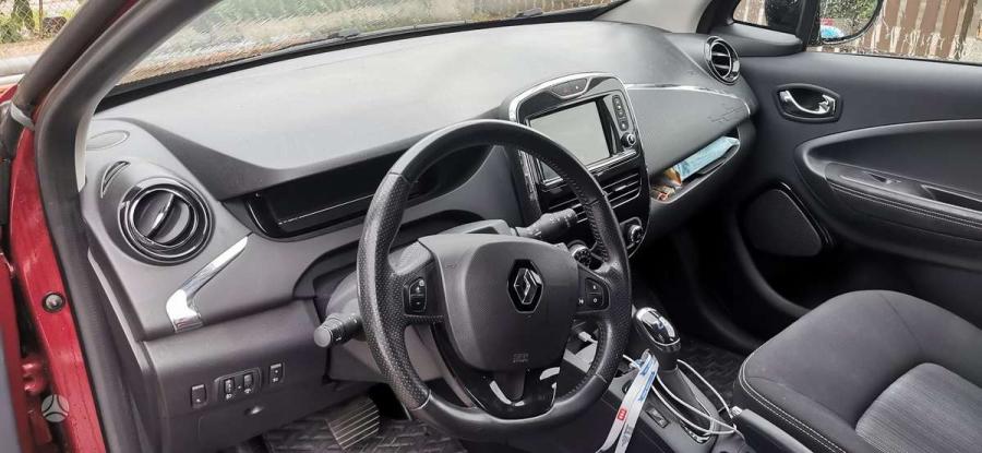 Sarkans Renault Zoe 2018 Panevēža, ar dzinēja tilpumu 0.00 L un nobraukumu 43 tūkst. km par 7700 €, foto 11 vietnē AUTOMOTO.COM.LV