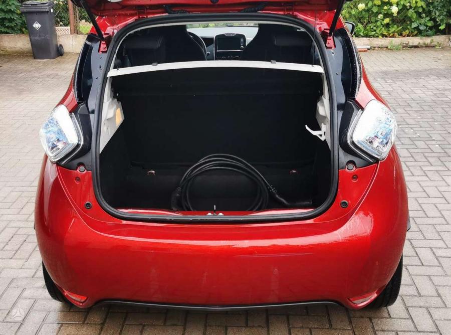 Sarkans Renault Zoe 2018 Panevēža, ar dzinēja tilpumu 0.00 L un nobraukumu 43 tūkst. km par 7700 €, foto 14 vietnē AUTOMOTO.COM.LV