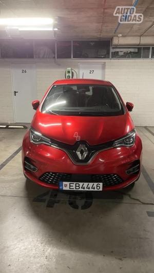 Red Renault Zoe 2021 in Vilnius, with an engine capacity of 0.00 L and mileage of 57 thousand km for 10500 €, photo 3 on AUTOMOTO.COM.LV